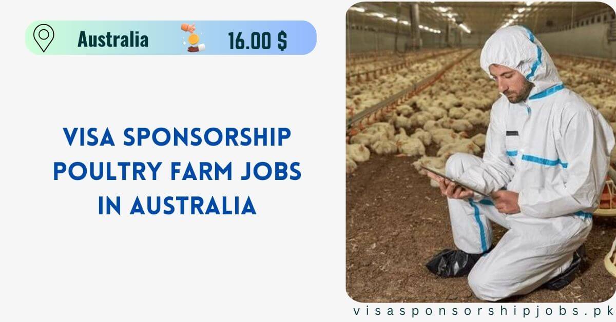 Visa Sponsorship Poultry Farm Jobs in Australia - Apply Now